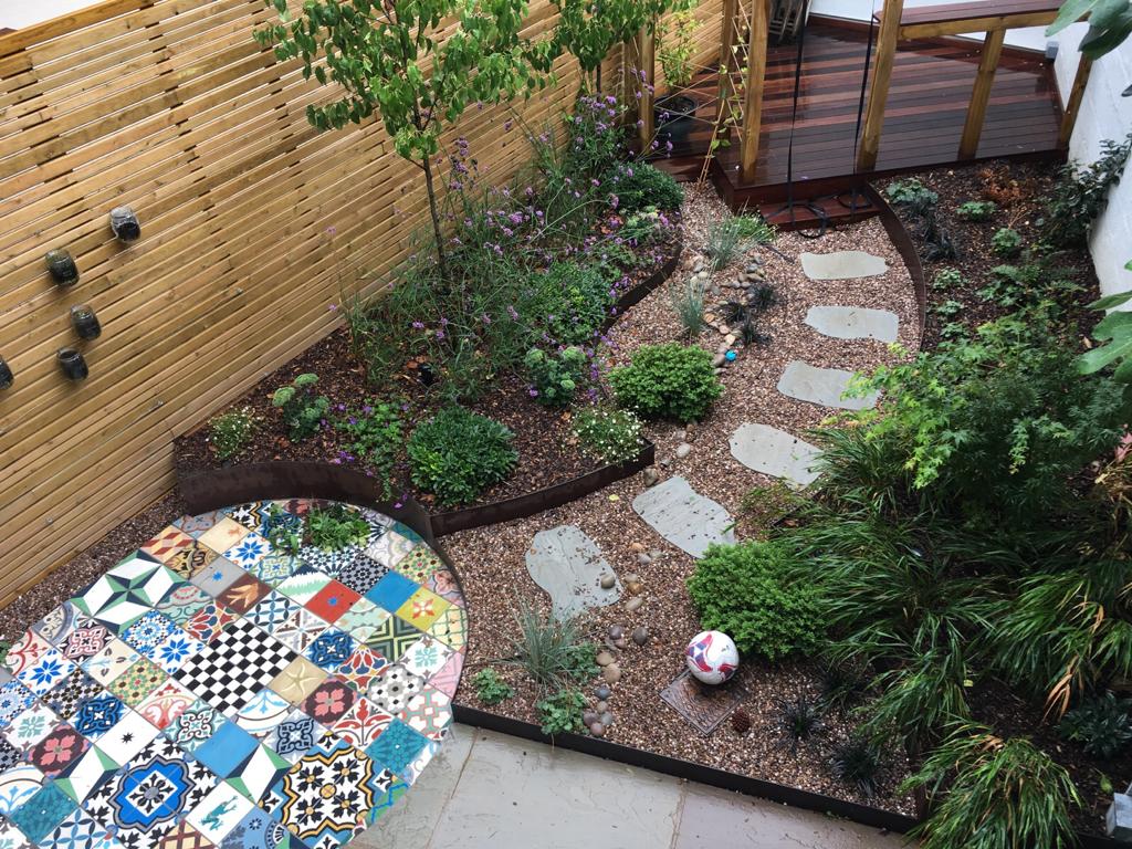 Moroccan Garden Tiles - Moroccan Encaustic Tiles