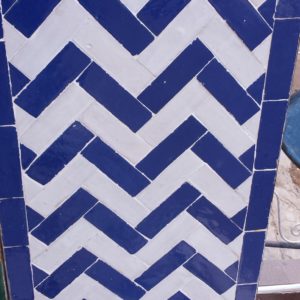 Fes glazed Tile: No 28 - Moroccan Encaustic Tiles